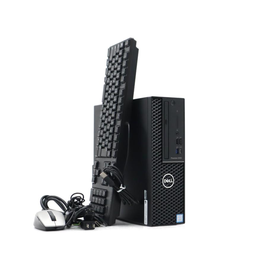 デスクトップパソコン DELL Precision 3430 SFF Core i7-8700 3.2GHz 8GB 256GB(新品SSD) Quadro P620 Windows10 ...