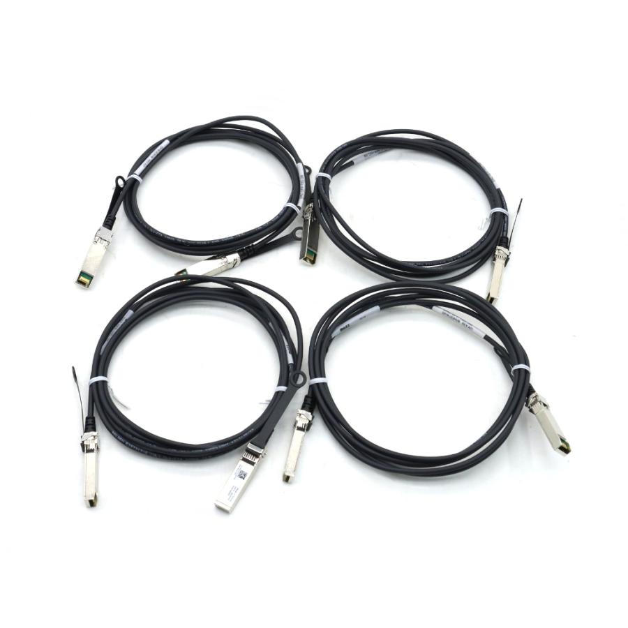 【4本セット】DELL DAC-SFP-10G-3M 3.0m 10GbE 両端SFP+コネクタ仕様 DACケーブル : TCEダイレクト ...