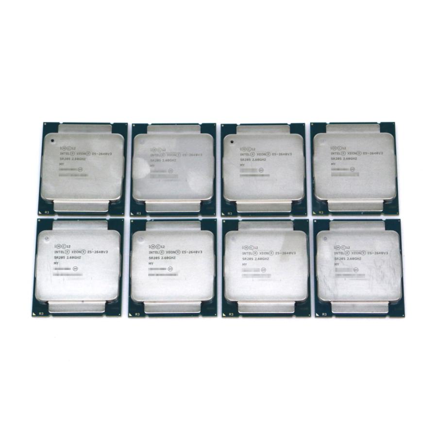 【8個セット】Intel Xeon E5-2640 V3 FCLGA2011ソケット対応 8コア16スレッド 2.60GHz SR205 ...
