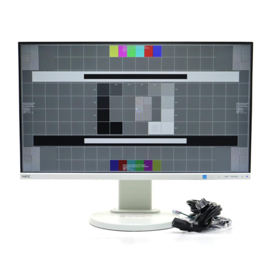 モニター NEC MultiSync LCD-E241N 23.8インチ非光沢IPSパネル フルHD 1920x1080 HDMI/DisplayPort/アナログRGB入力 画面端に若干の ...