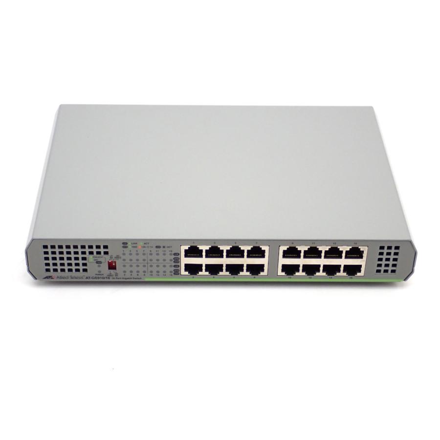 Allied Telesis AT-GS910/16 16ポート1000BASE-T 簡易動作確認済 : TCEダイレクトYahoo!店 - 通販 - Yahoo!ショッピング