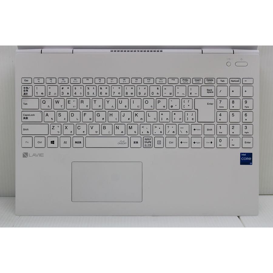 NEC PC-N1535BAW Core i3 1115G4 3GHz/8GB/256GB(SSD)/Multi/15.6W/FHD(1920x1080)/Win10 : TCEダイレクト ...
