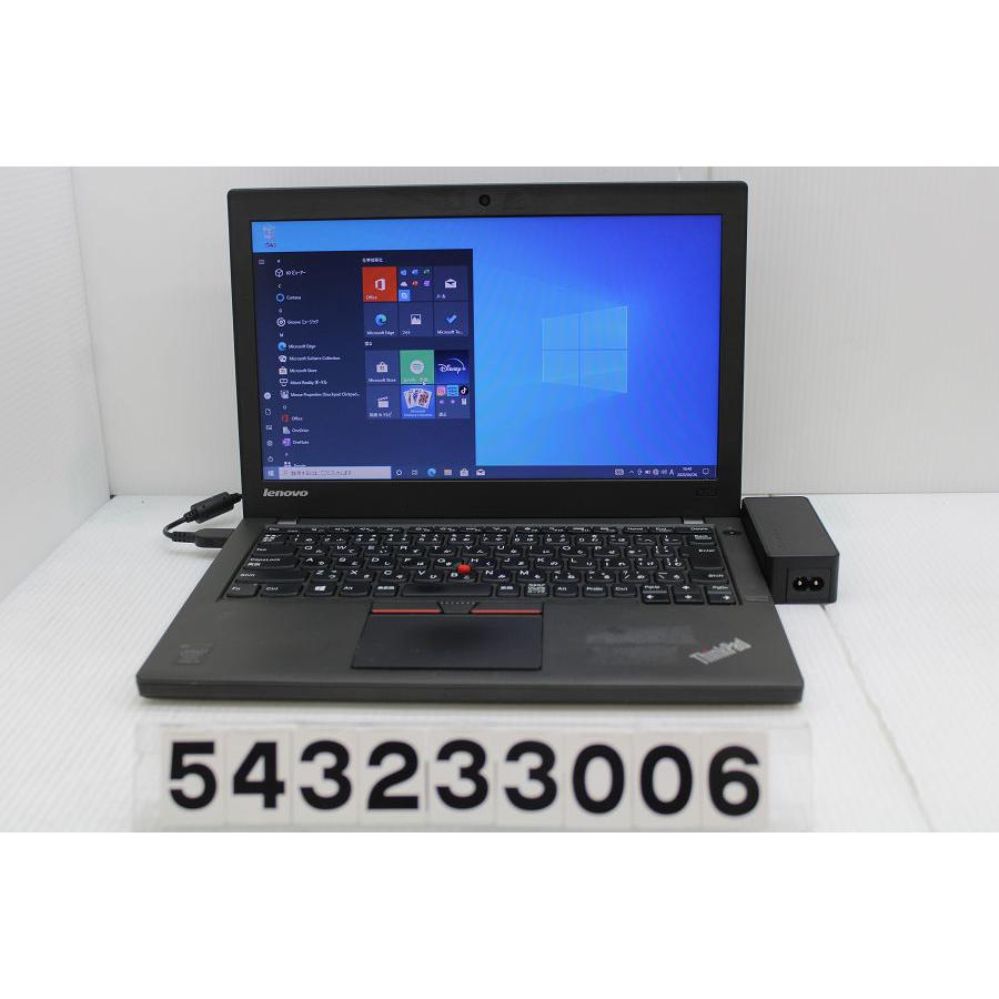 ノートパソコン Lenovo ThinkPad X250 Core i3 5010U 2.1GHz/8GB/256GB(SSD)/12.5W/FWXGA(1366x768)/Win10 ...