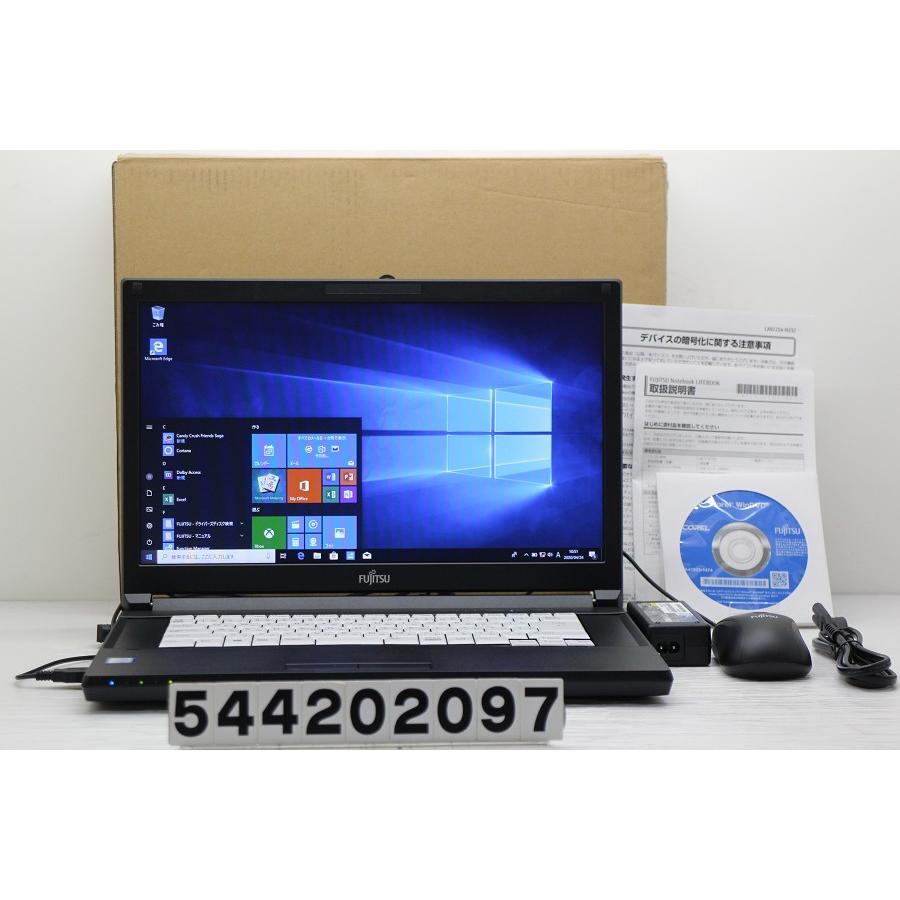 富士通 LIFEBOOK A579/A Core i5 8365U 1.6GHz/8GB/500GB/Multi/15.6W/FWXGA(1366x768)/Win10 リカバリメディア付属 ...
