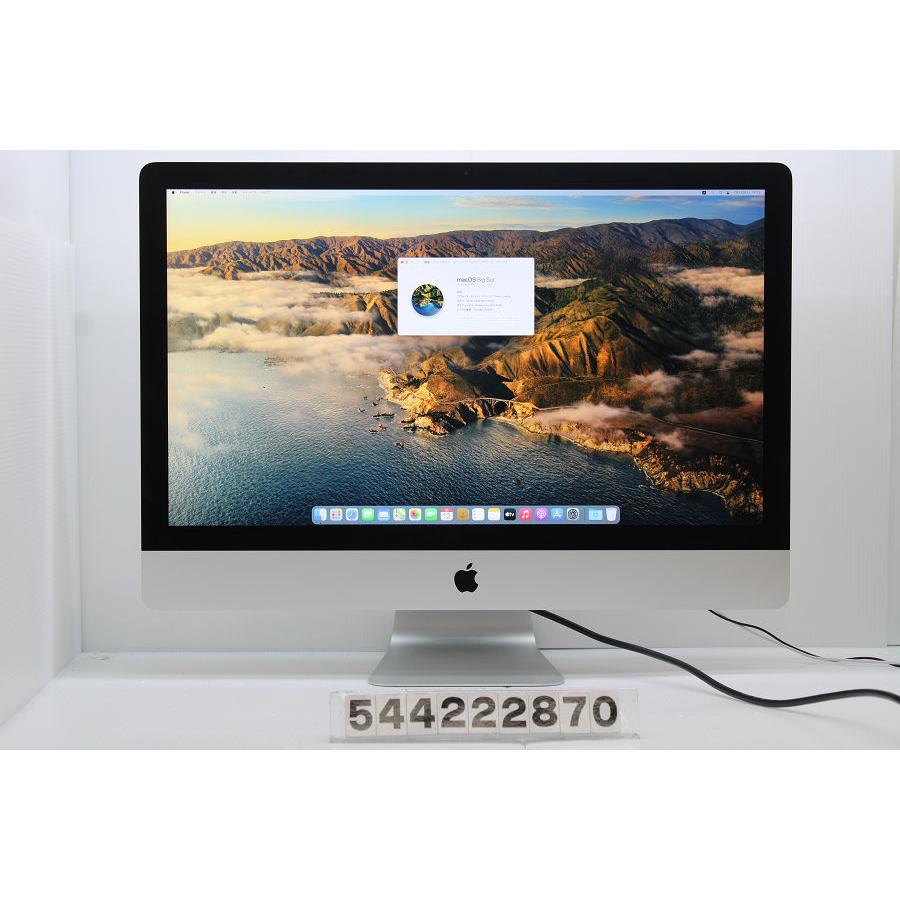 Apple iMac 27インチ Retina 5K A1419 2017 Core i5 7600 3.5GHz/16GB/1TB/27W ...