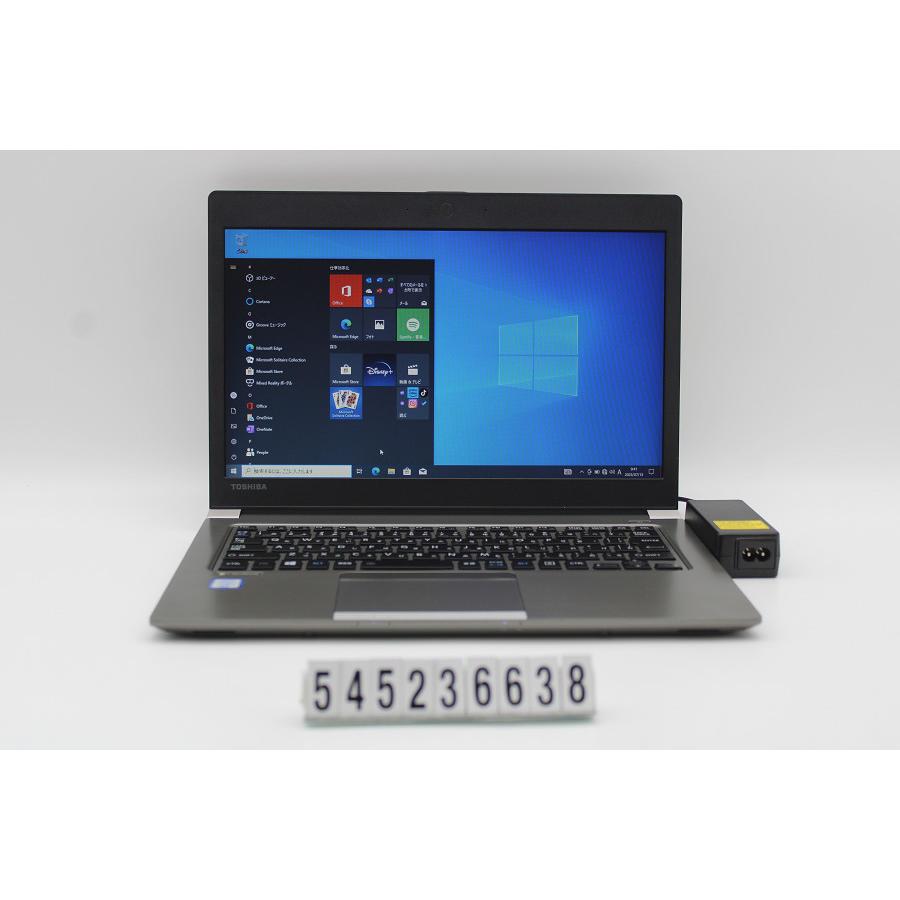 ノートパソコン 【ジャンク品】東芝 dynabook R63/J Core i5 7200U 2.5GHz/8GB/128GB(SSD)/13.3W/FWXGA(1366x768)/Win10 ...