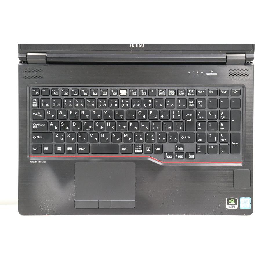 ノートパソコン 【ジャンク品】富士通 CELSIUS H780 Core i7 8850H 2.6GHz/16GB/512GB/15.6W ...