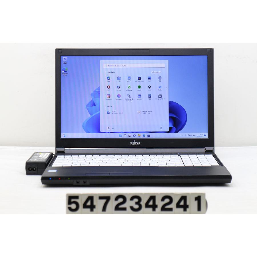 ノートパソコン 富士通 LIFEBOOK A579/B Core i5 8365U 1.6GHz/8GB/256GB(SSD)/Multi/15.6W/FWXGA(1366x768 ...
