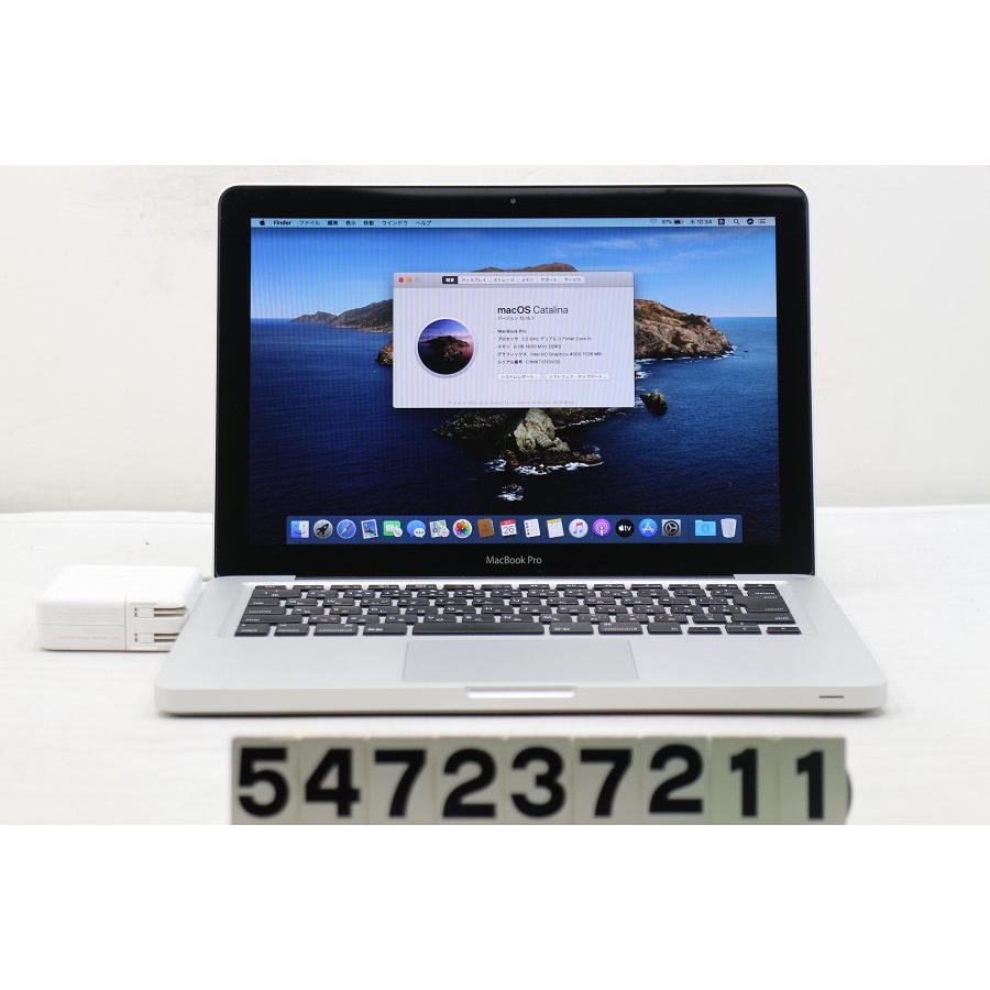 ノートパソコン Apple MacBook Pro A1278 Mid 2012 Core i5 3210M 2.5GHz/8GB/500GB/Multi/13.3W/WXGA ...