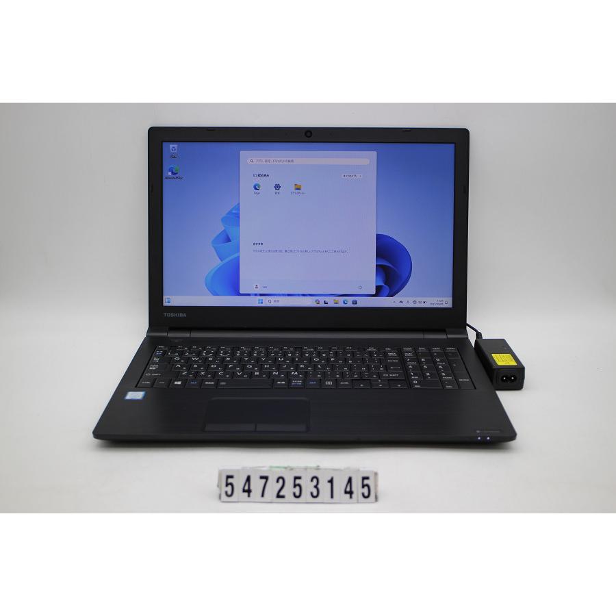 ノートパソコン dynabook B65/DN Core i5 8250U 1.6GHz/8GB/256GB(SSD)/Multi/15.6W/FWXGA(1366x768)/Win11 ...