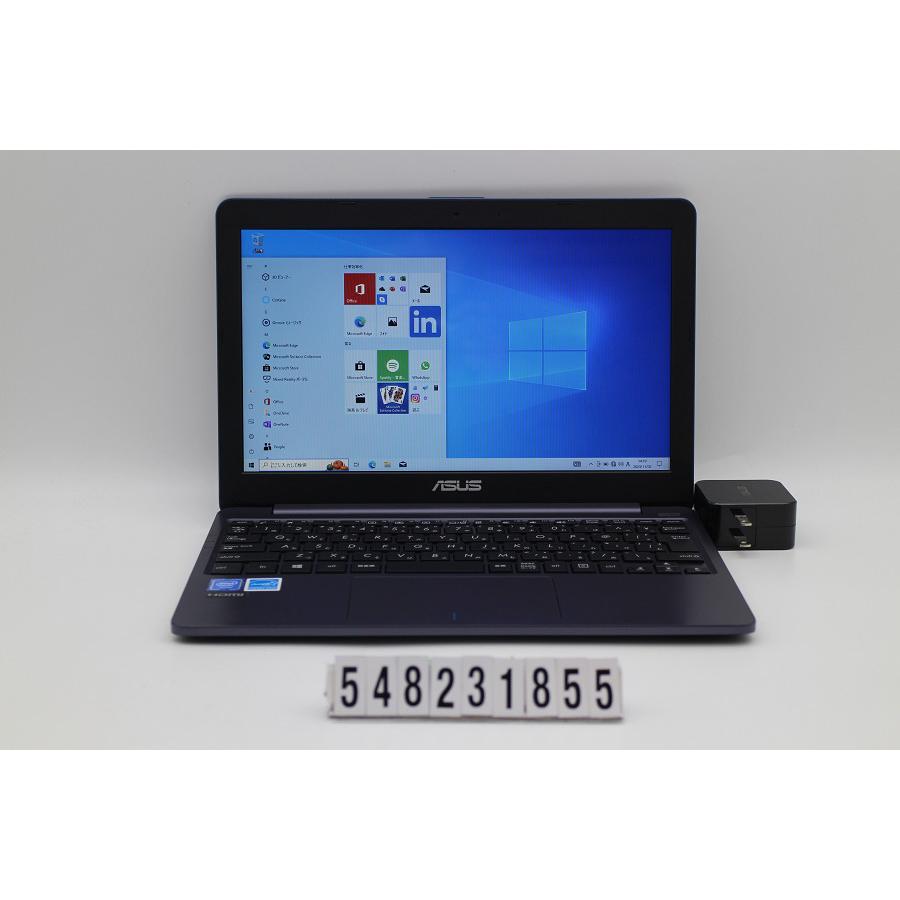 ノートパソコン ASUS VivoBook E203NA Celeron N3350 1.1GHz/4GB/64GB/11.6W/FWXGA ...