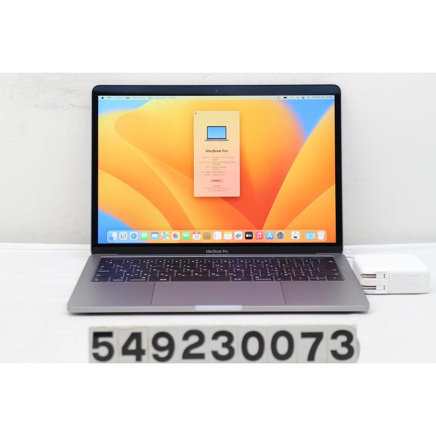 ノートパソコン Apple MacBook Pro A1989 2019 Core i7 8569U 2.8GHz/16GB/512GB ...