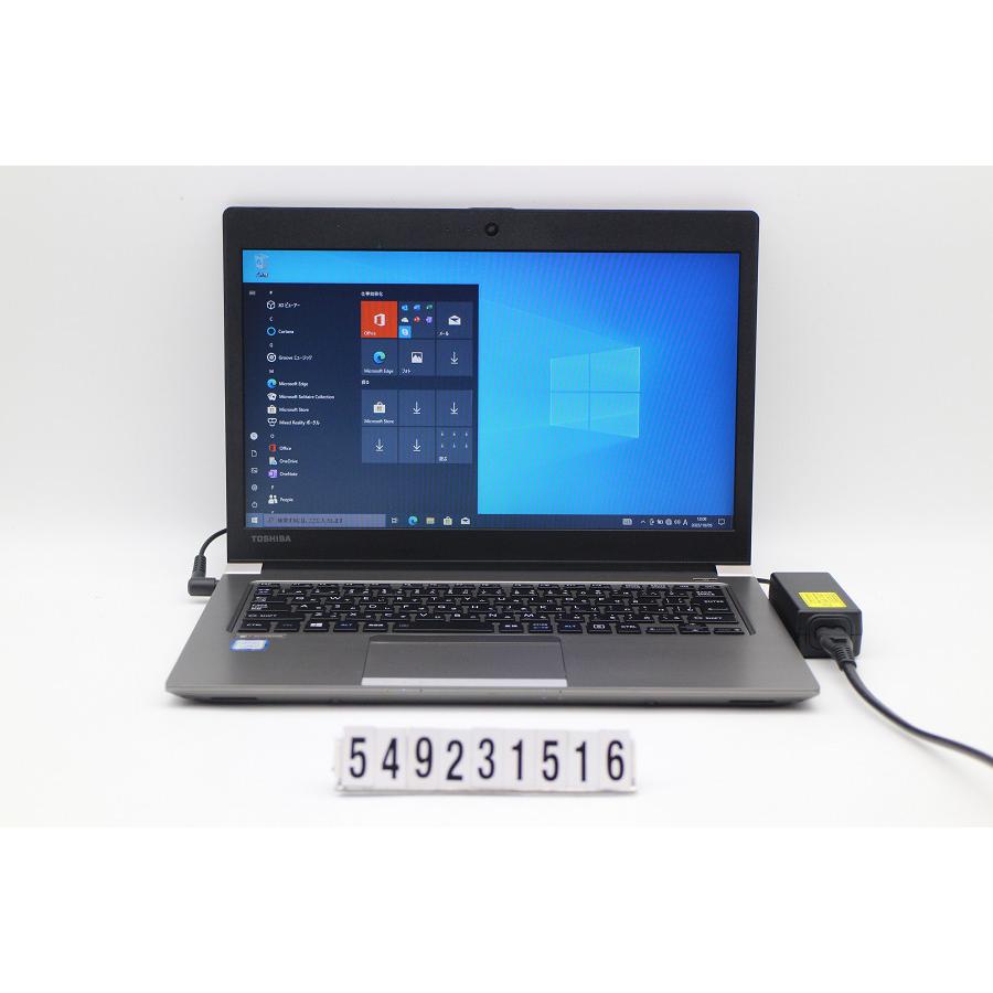 ノートパソコン dynabook R63/DN Core i5 8250U 1.6GHz/16GB/256GB(SSD)/13.3W/FWXGA(1366x768)/Win10 : TCE ...