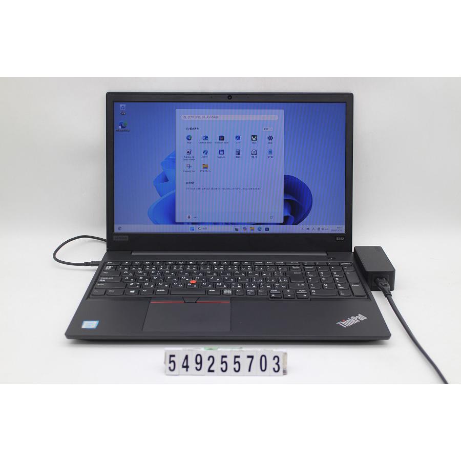 ノートパソコン Lenovo ThinkPad E580 Core i5 8250U 1.6GHz/8GB/256GB(SSD)/15.6W ...