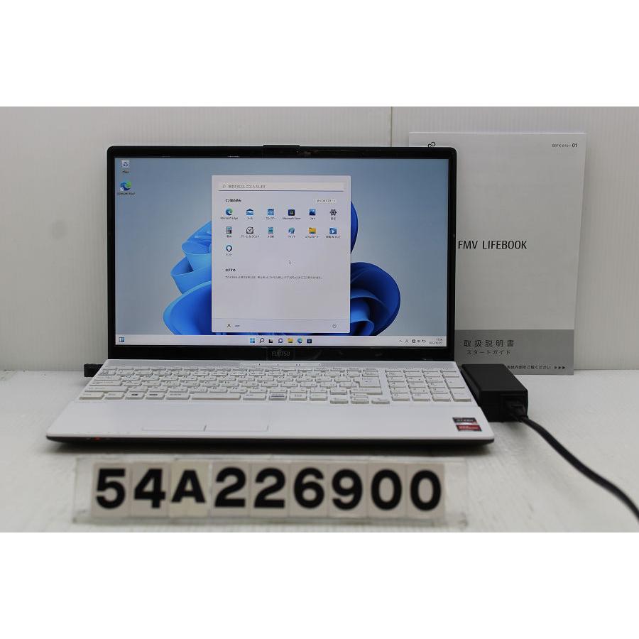 富士通 LIFEBOOK AH43/F3 Ryzen 3 5300U 2.6GHz/8GB/256GB(SSD)/Multi/15.6W ...