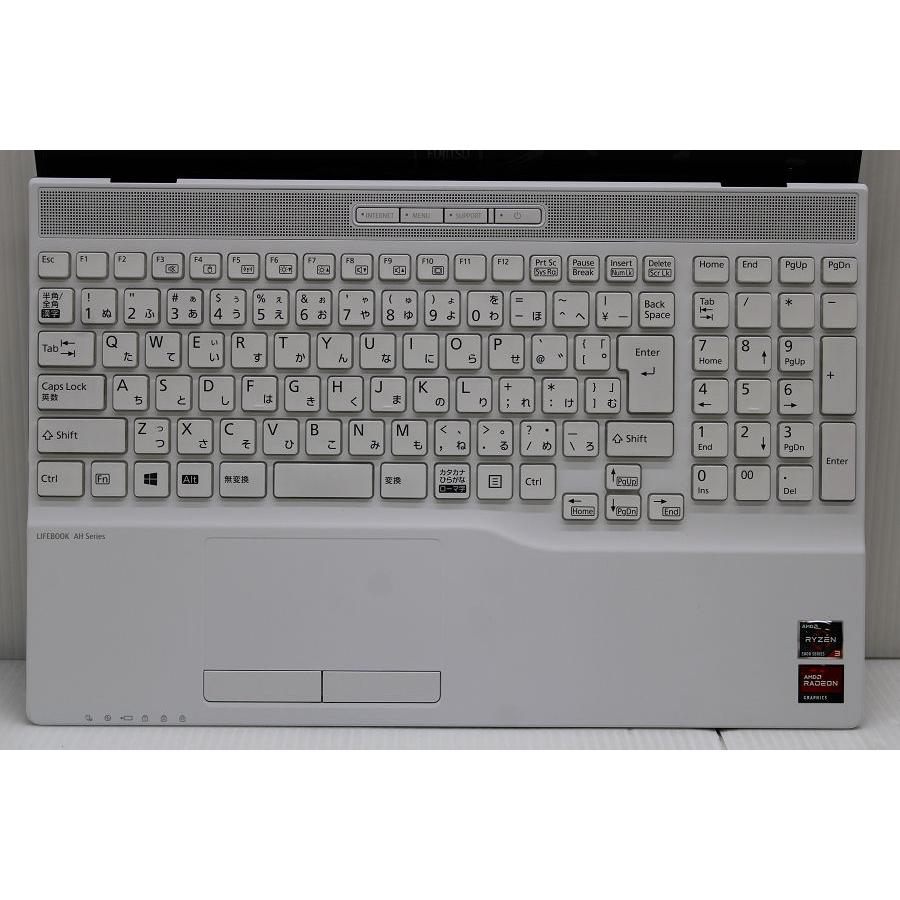 富士通 LIFEBOOK AH43/F3 Ryzen 3 5300U 2.6GHz/8GB/256GB(SSD)/Multi/15.6W ...