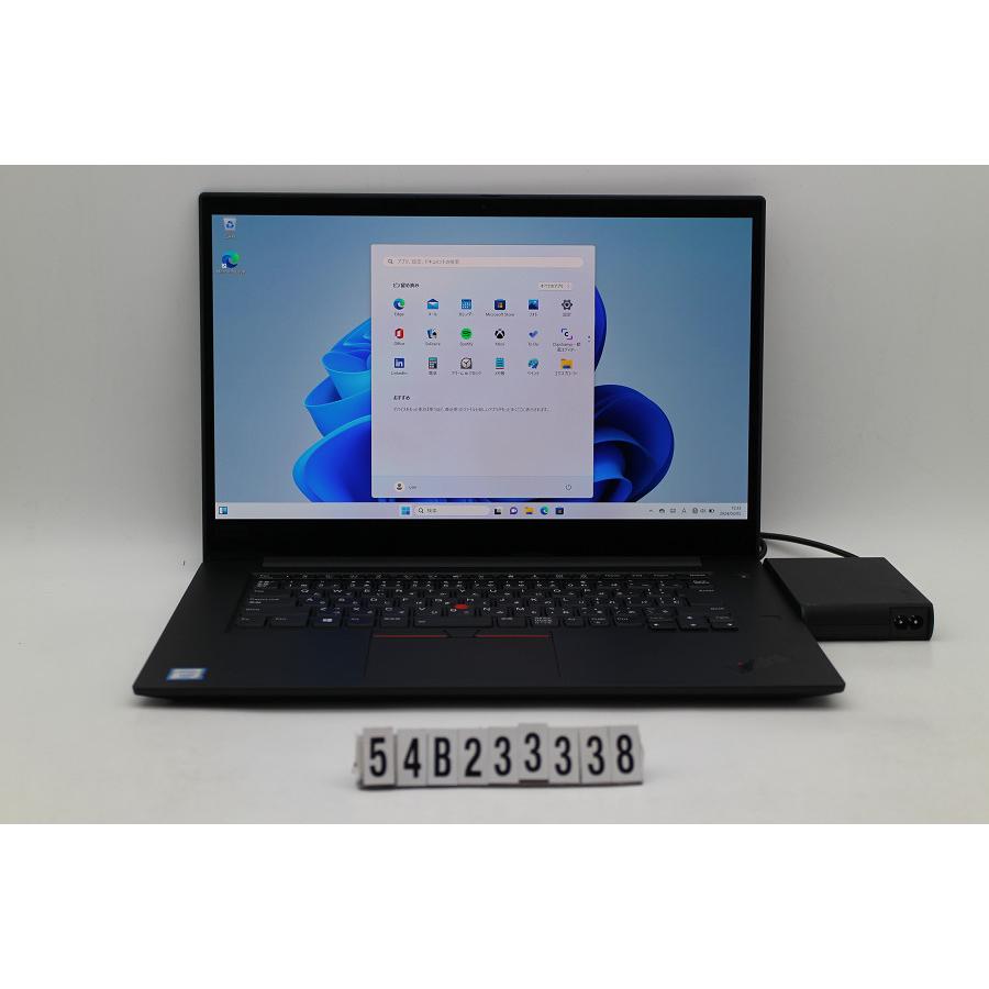 ノートパソコン Lenovo ThinkPad P1 Gen 2 Xeon E-2276M 2.8GHz/32GB/512GB(SSD)/15.6W/4K(3840x2160) タッチパネル ...