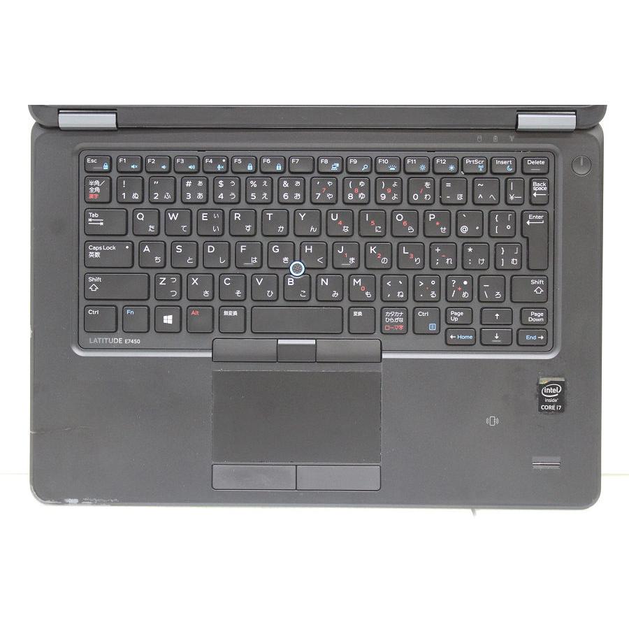 DELL Latitude E7450 Core i7 5600U 2.6GHz/16GB/512GB(SSD)/14W/FHD(1920x1080)/Win10 外装割れ : TCE ...
