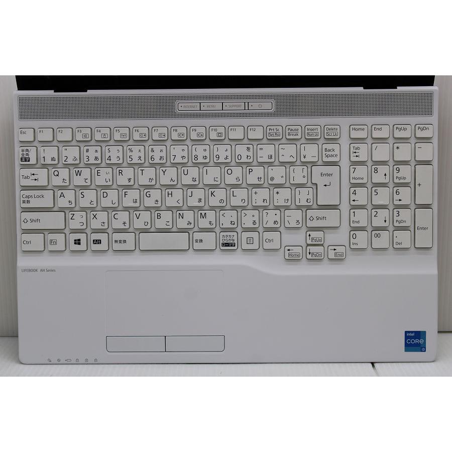 富士通 LIFEBOOK AH45/G2 Core i3 1115G4 3GHz/8GB/256GB(SSD)/Multi/15.6W/FHD ...