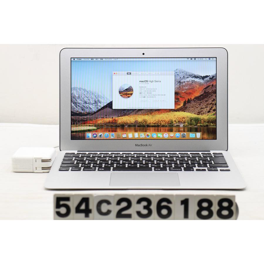 ノートパソコン Apple MacBook Air A1370 Mid 2011 Core i5 2467M 1.6GHz/4GB/120GB(SSD)/11.6W/FWXGA ...