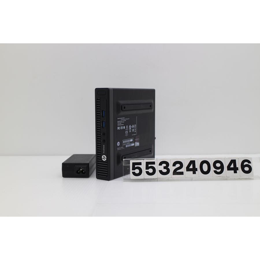 デスクトップ hp ProDesk 400 G1 DM Core i5 4590T 2GHz/16GB/256GB(SSD)/Win10 ...