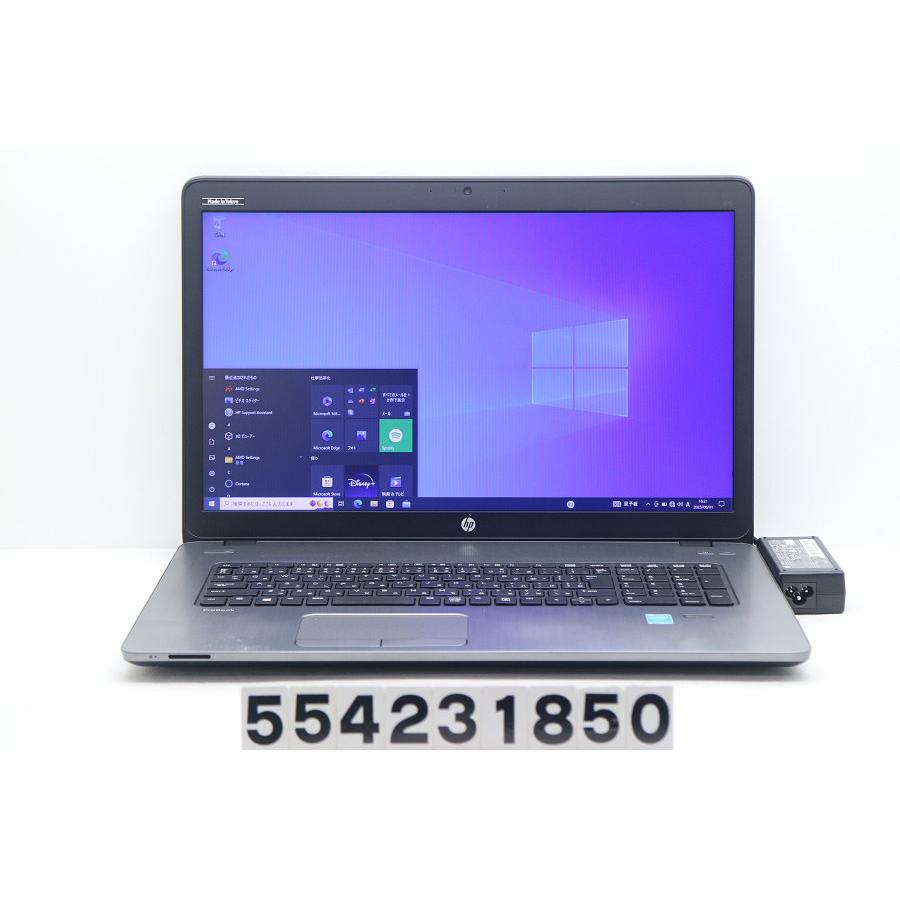 ノートパソコン hp ProBook 470 G2 Core i3 4030U 1.9GHz/4GB/500GB/DVD/17.3W/WXGA++(1600x900)/Win10/Radeon ...