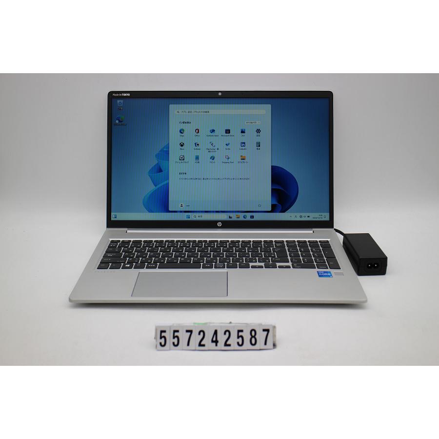 ノートパソコン hp ProBook 450 G8 Core i5 1135G7 2.4GHz/8GB/256GB(SSD)/15.6W/FWXGA(1366x768)/Win11 ...