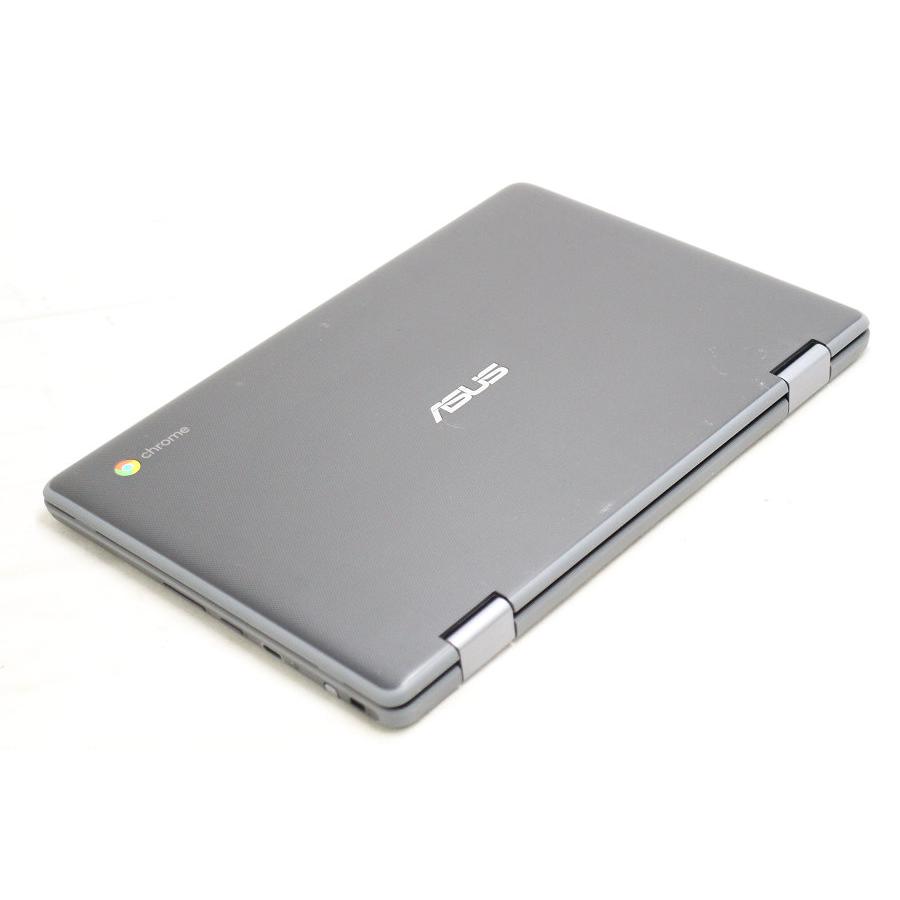 ASUS Chromebook Flip C214MA Celeron N4020 1.1GHz/4GB/32GB/11.6W/FWXGA(1366x768) タッチパネル/Chrome OS ...