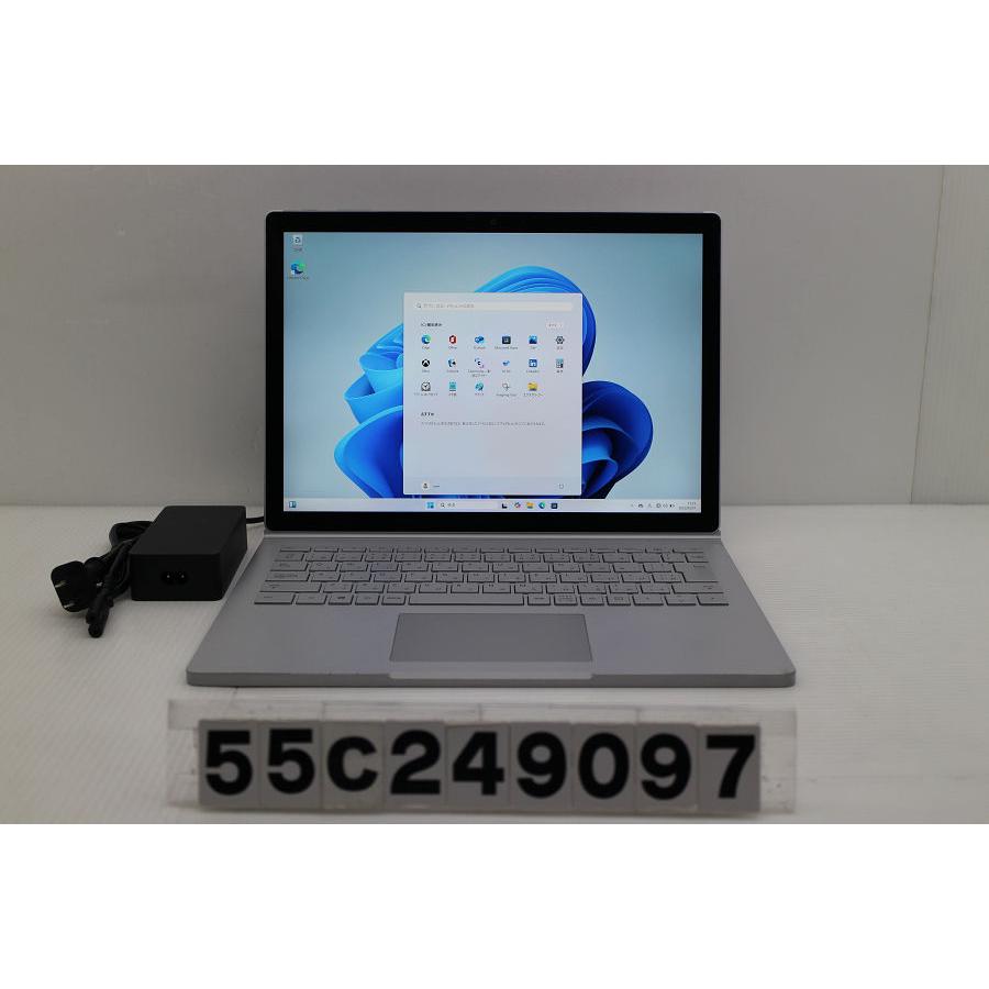 ノートパソコン Microsoft Surface Book 2 Core i7 8650U 1.9GHz/16GB/512GB/タッチパネル/Win11/NVIDIA GeForce ...