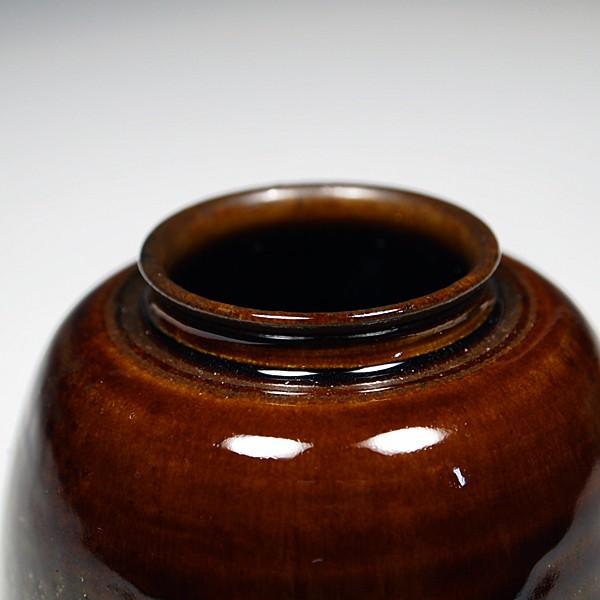 送料無料(茶道具/濃茶器)唐物大名物 茜屋茄子茶入写し 笹田有 送料無料(茶道具/濃茶器)唐物大名物 茜屋茄子茶入写し 笹田有