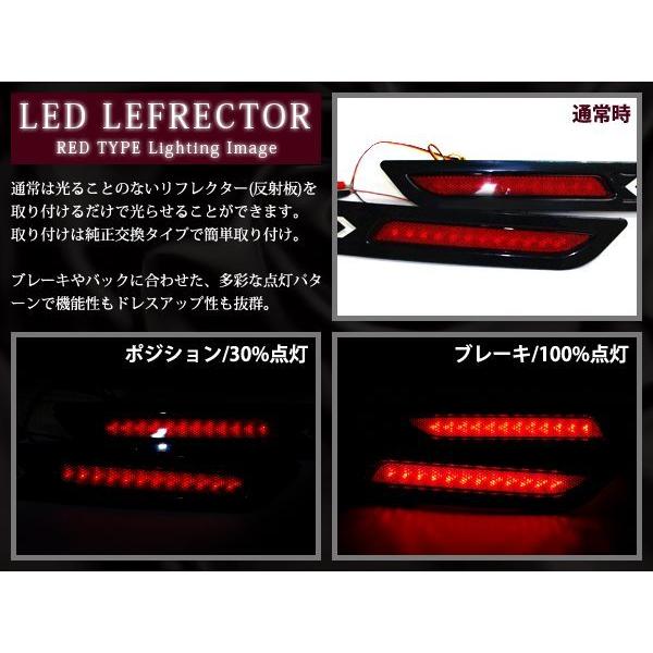 RE3 RE4系CR-V 後期 24LEDリフレクター レッド ブレーキ連動 : teal-shopping - 通販 - Yahoo!ショッピング