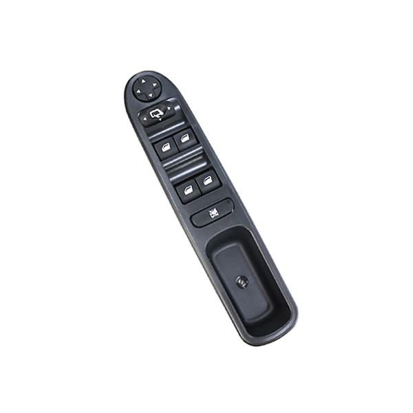 パワーウインドウスイッチ プジョー Peugeot 207 右ハンドル 5ドア SW 純正6554QG 互換 18ピン 交換/後付け用 ...