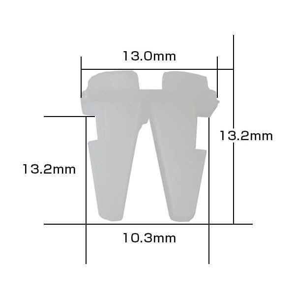 メール便 トヨタ純正互換 90189-05142同等 ヘッドランプ ヘッドライト プッシュプルリベット クリップ グロメット VOSTONE ...