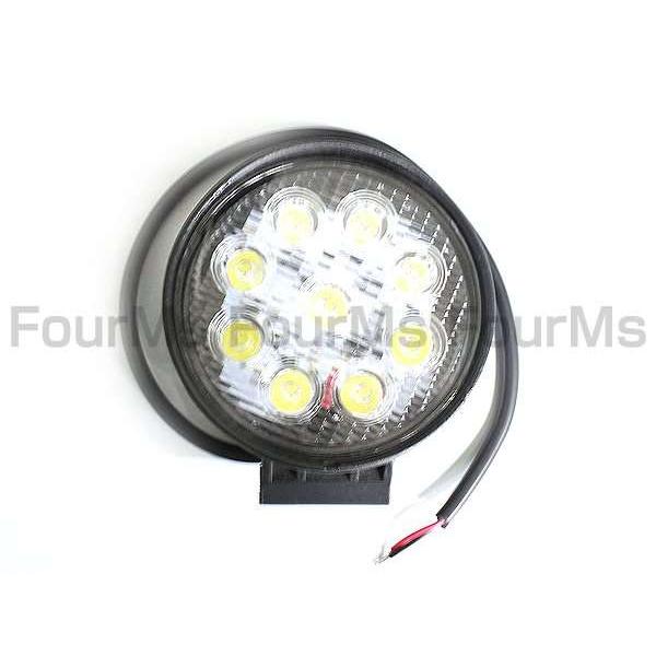 LED作業灯 ワークライト 27W 9連 12V 24V サーチライト 丸型 : teal-shopping - 通販 - Yahoo!ショッピング