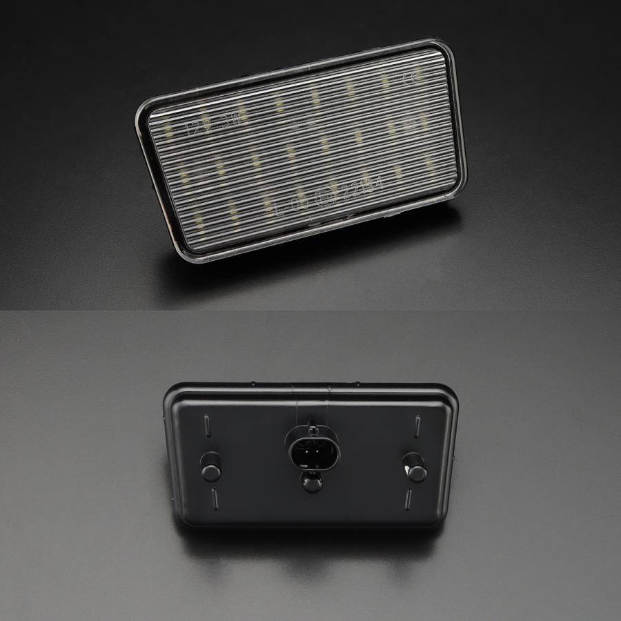 LED ライセンスランプ ジープ ラングラー JL USリアバンパー用 ナンバー灯 6500K ホワイト Jeep Wrangler ...