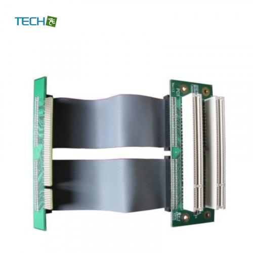 1スロット→2スロット 32bit リボンケーブル 1U 2Uライザーカード 拡張カード 拡張スロット [CP-PCI200-32-RC ...
