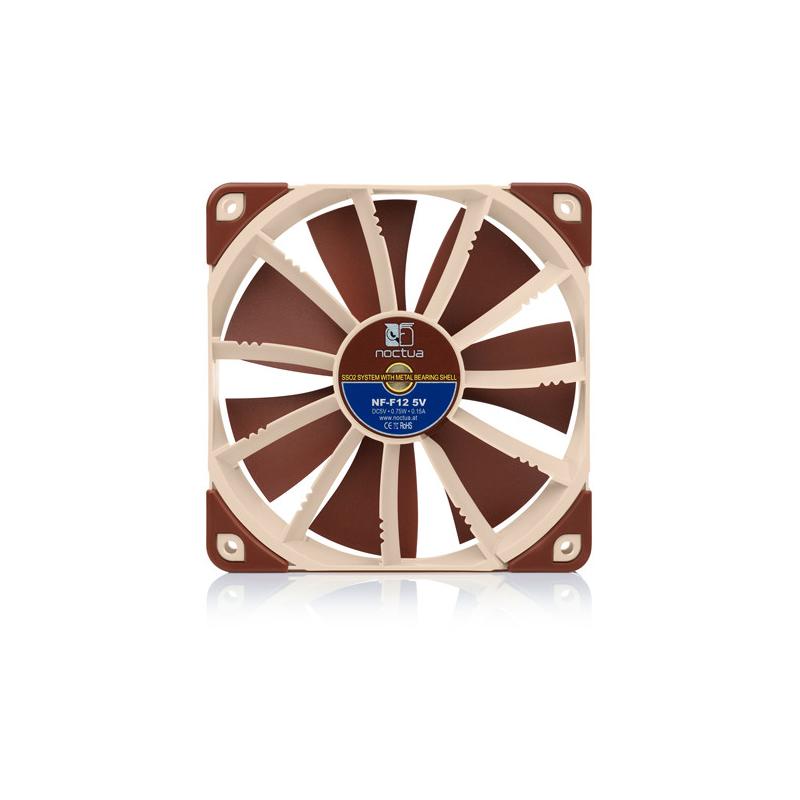 Noctua NF-F12 5V 120mm 25mm厚 ファン 冷却ファン ケースファン CPUクーラー 水冷 ラジエーター 3pin【6年保証】 : Techace - 通販 ...