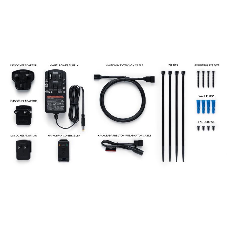 Noctua NV-FS1 Desk, room and multi-purpose fan set ファンセット 冷却ファン ケースファン ...