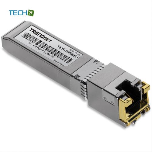 Trendnet 10G RJ-45 Copper SFP+ Module SFPモジュール [TEG-10GBRJ] : Techace ...