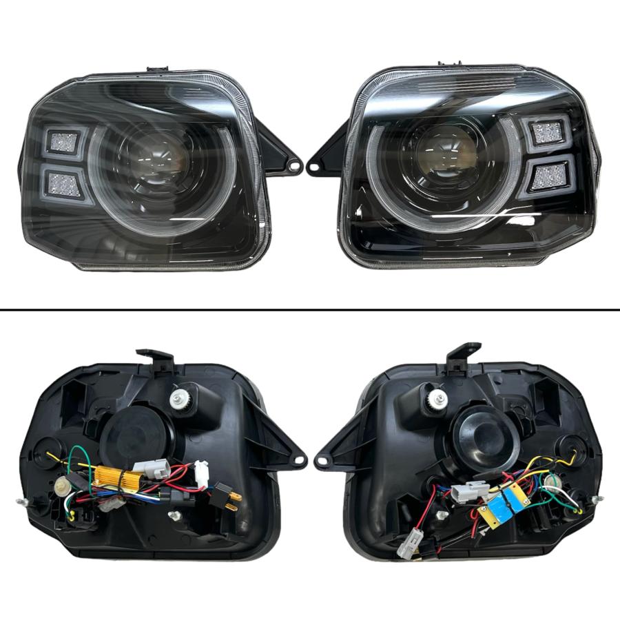 JB23 ジムニー LED ヘッドライト プロジェクター カプラーオン ディフェンダー風 H10年10月〜 ★☆ :JIM-30:TECHNICA Yahoo!ショップ - 通販 ...