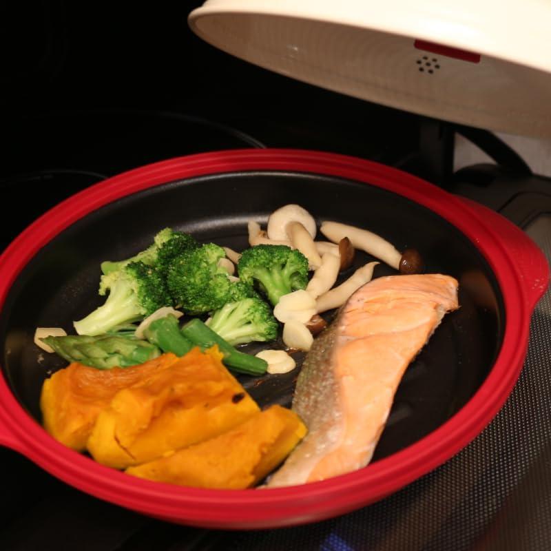 ヒロ・コーポレーション 電子レンジ調理器 食洗機対応 焼き魚 焦げ目 魚焼き器 RRK-MS : テクニカルショップ関西 - 通販 - Yahoo!ショッピング