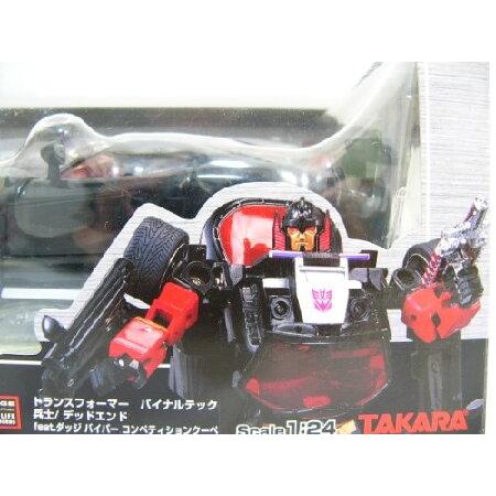 タカラトミー Transformers Takara Binaltech Dead End Viper SRT-10 Black 1:24 ...