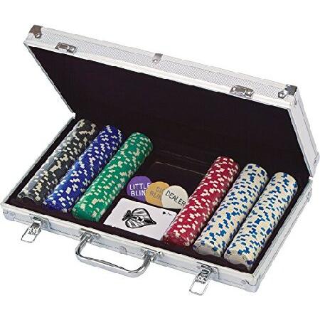 300 Ct. Poker Chips 11.5 gram in Aluminum Case (styles will vary) : テクノ ...