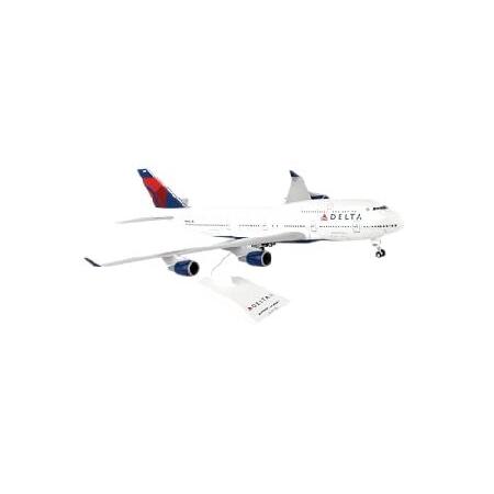 Daron Skymarks Delta 747-400 Airplane Model Building Kit with Gear, 1/ ...