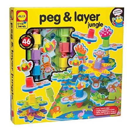 ALEX Toys Little Hands Peg and Layer Jungle : テクノランチャー - 通販 - Yahoo!ショッピング