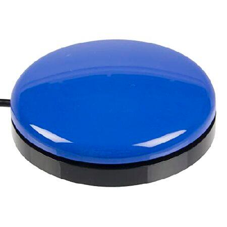 AbleNet Big Buddy Button Blue Switch - Large Tactile Assistive Technology Adaptive Device for ...
