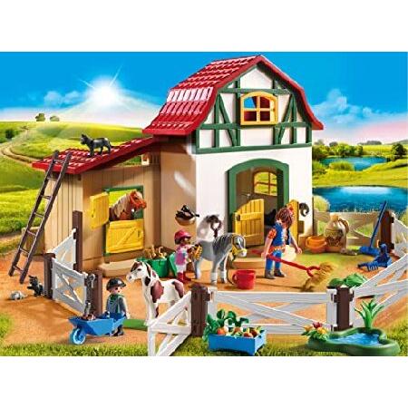 Playmobil 6927 Pony Farm Toy : テクノランチャー - 通販 - Yahoo!ショッピング