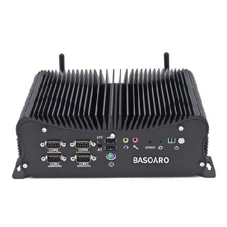 BASOARO Fanless Mini PC, Win 10 Pro Desktop Computer i5 8250U, 8G RAM ...