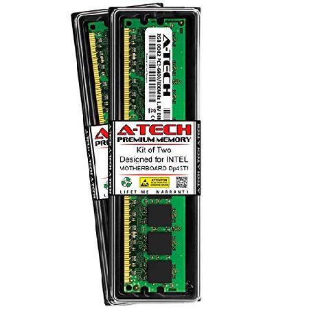 A-Tech 4GB (2 x 2GB) RAM Intel マザーボード DP43TF用 | DDR2 800MHz DIMM PC2 ...