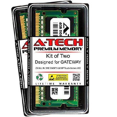 A-TECH A-Tech 8GB (2 x 4GB) RAM for Gateway ZX All in ONE ZX6971-UB10P ...